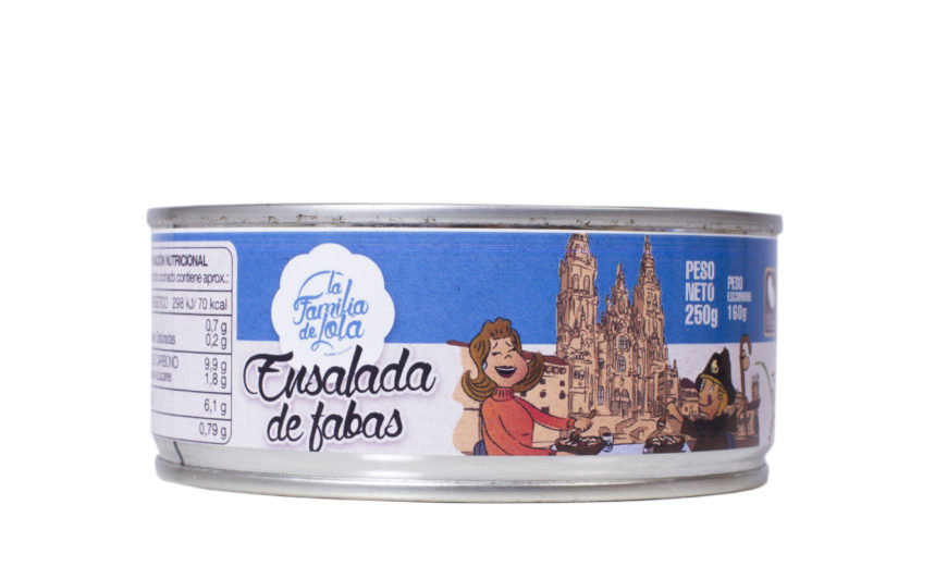 Ensalada de Faba de Lourenzá 250 gr. - Terras da Mariña S. Coop. Galega
